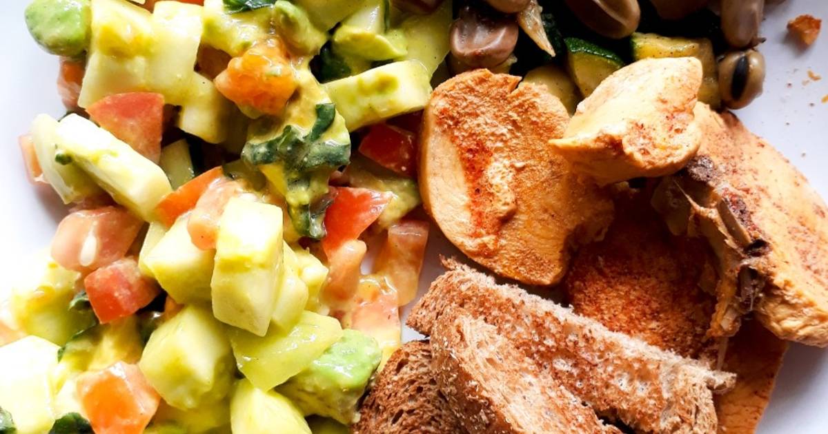 Zucchini ensalada - 508 recetas caseras- Cookpad
