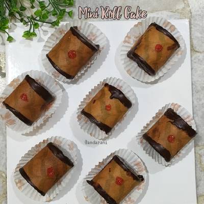 Resep Mini Roll Cake oleh andarani - Cookpad
