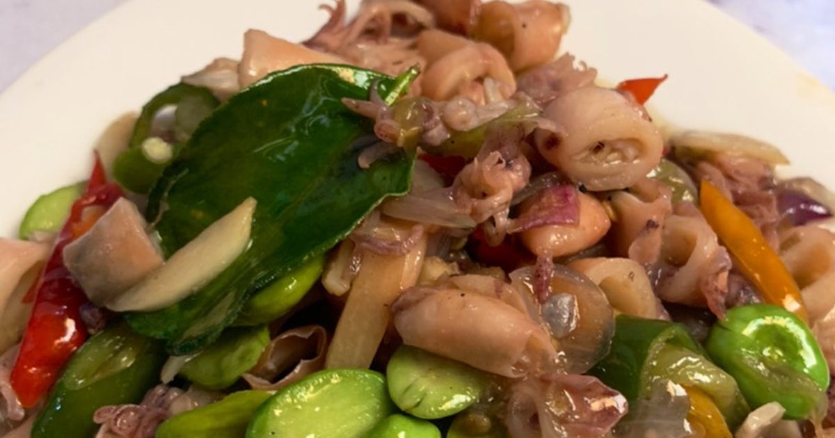 Resep Oseng Cumi Asin Pete oleh Lisa Handayani🥢 - Cookpad