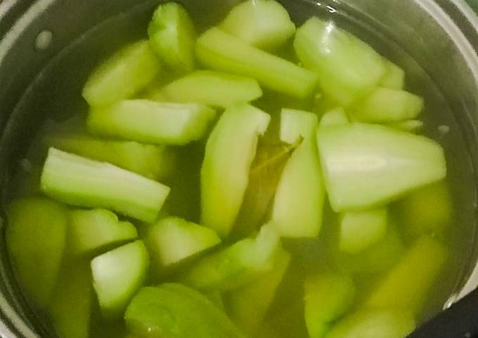 Resep Sayur bening labu siem oleh Desi Dresviana (IG : @chici_desi ...