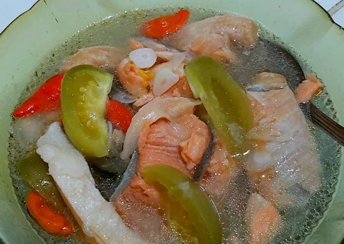 Resep Sup Tulang Salmon Juicy oleh fitri purwani - Cookpad