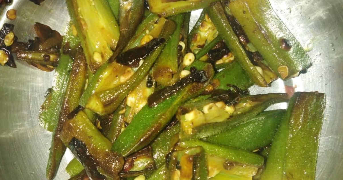 Stir Fry Bhindi Recipe by Rashmita Sahoo - Cookpad