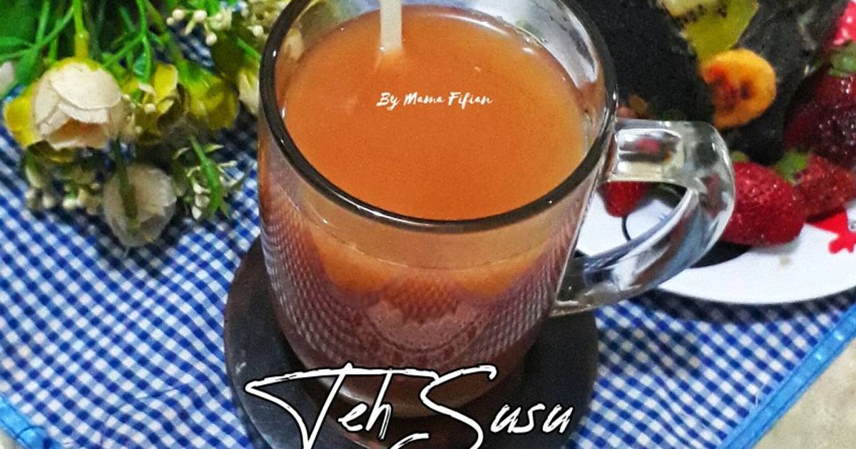 Resep Teh Susu oleh Lanjarsih/Mama Fifian ( MasakanRumahan) - Cookpad