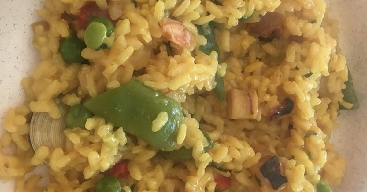 Paella con limón Receta de cocina con bea ️- Cookpad