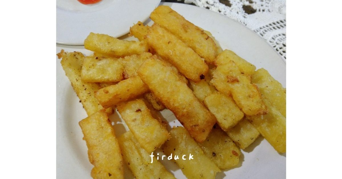 Resep 🌅Ngemil Sore: Kentang Goreng Kini Beda! oleh Firdha T 🤍 - Cookpad