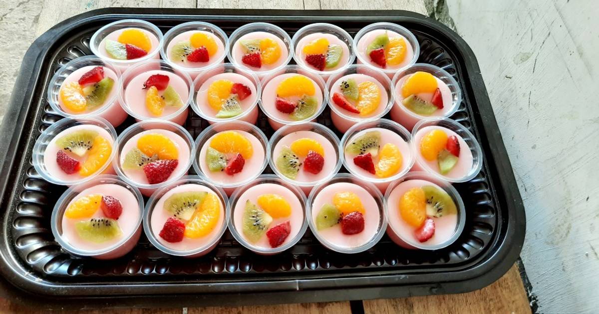 26 resep puding susu cup ekonomis enak dan mudah - Cookpad