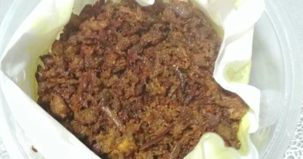 Resep Abon Sapi Homemade oleh Wandanis - Cookpad