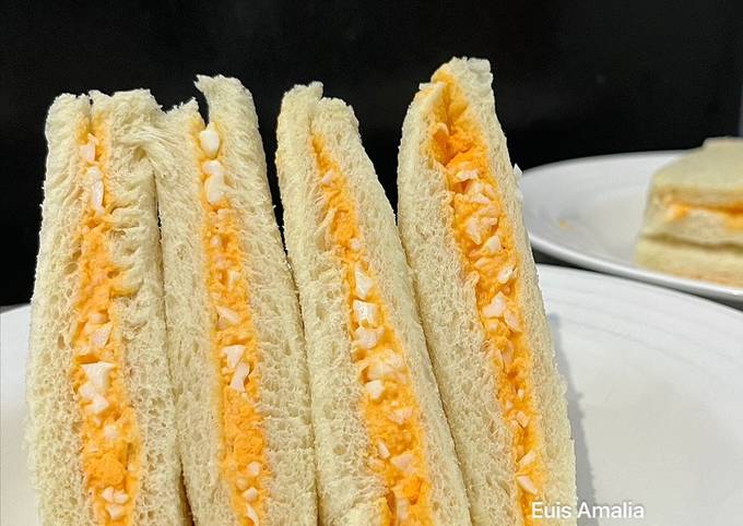 Resep Tamago Sando (Sandwich Telur Mayo) oleh Euis Amalia - Cookpad
