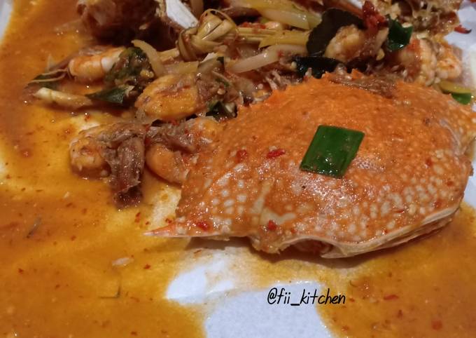 Resep Seafood Saus Padang Oleh Isna Shofie A Cookpad