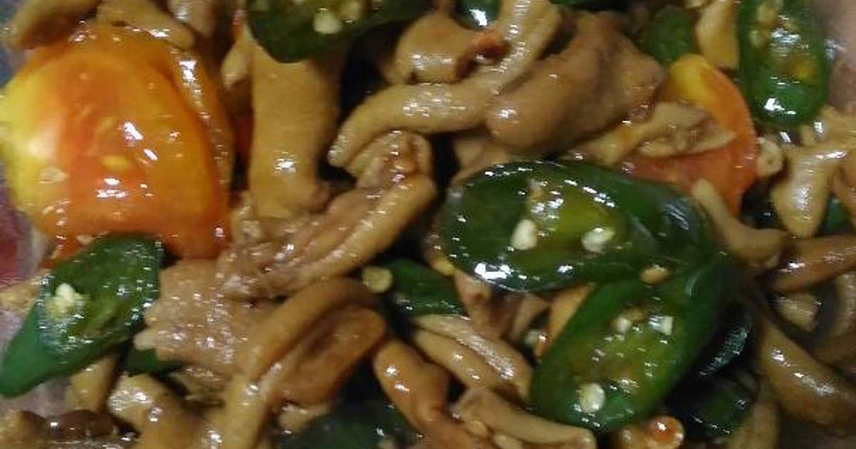 Resep Oseng usus mercon oleh Laras Setiawati - Cookpad