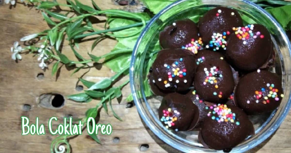 Resep Bola Coklat Oreo oleh Nurul Mafaza - Cookpad