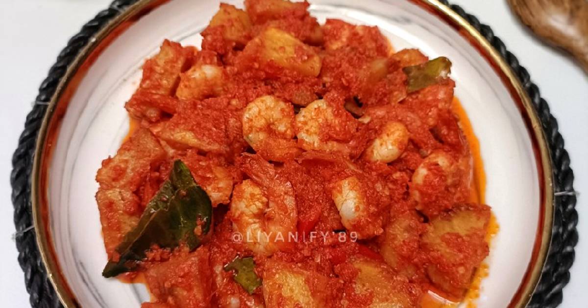 Resep Udang balado oleh LiyaniFY - Cookpad