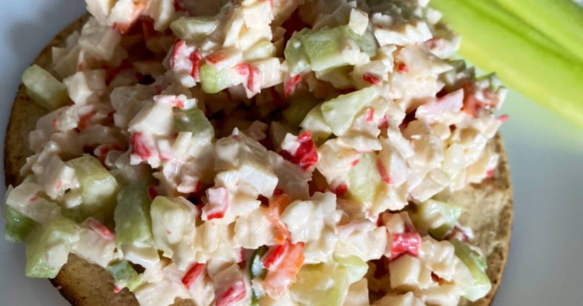 Ensalada de surimi con queso crema - 7 recetas caseras- Cookpad