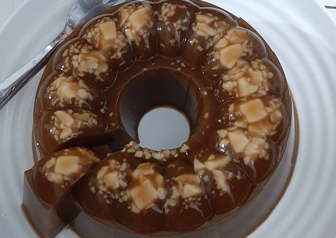 Resep Pudding kopi keju oleh Madam Lia - Cookpad