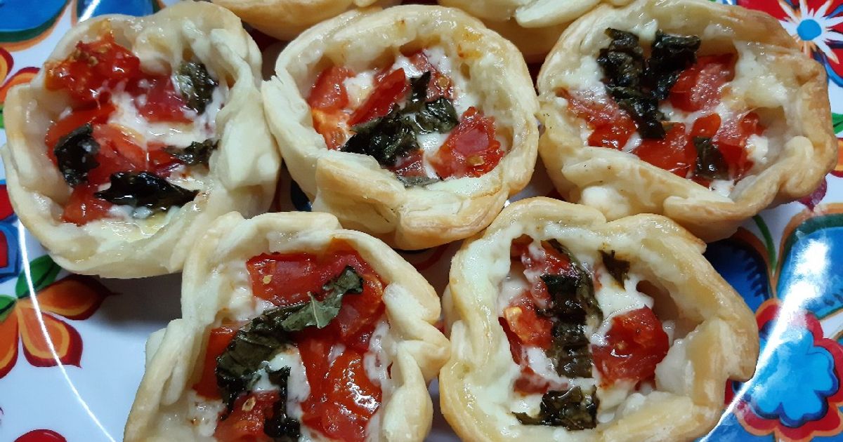 Canastitas Caprese Receta de Norali - Cookpad