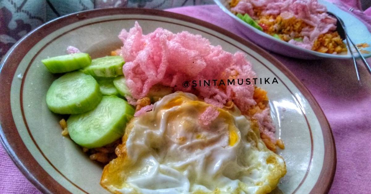 Resep Nasi goreng merah oleh Sinta Mustika - Cookpad