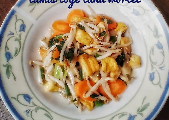 Resep Tumis Toge Tahu Wortel #Bandung_recookLeniDenyra oleh Indah ...