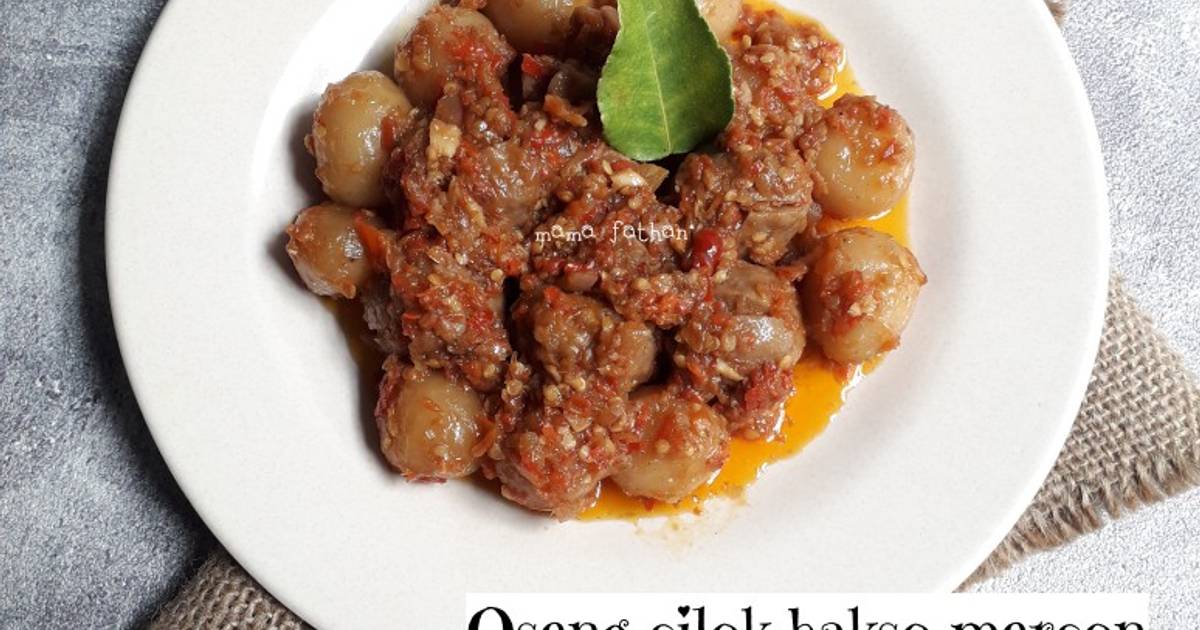 31 resep cilok baso mercon enak dan mudah - Cookpad