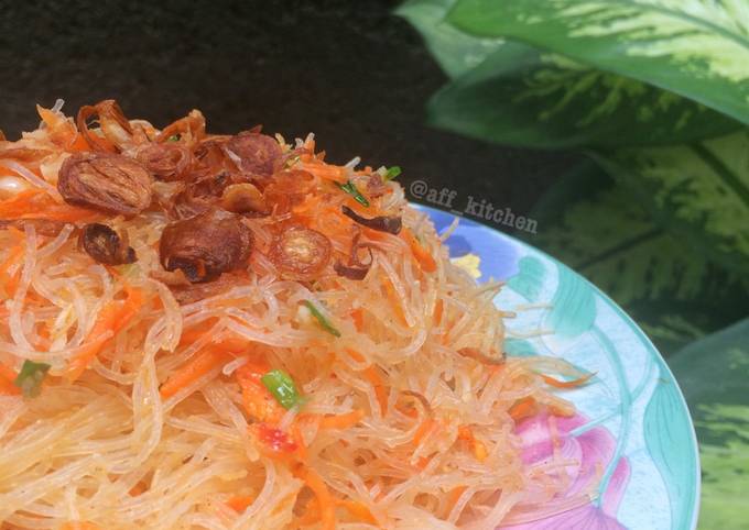 Resep Bihun goreng simple oleh ayu_kitchen5 - Cookpad