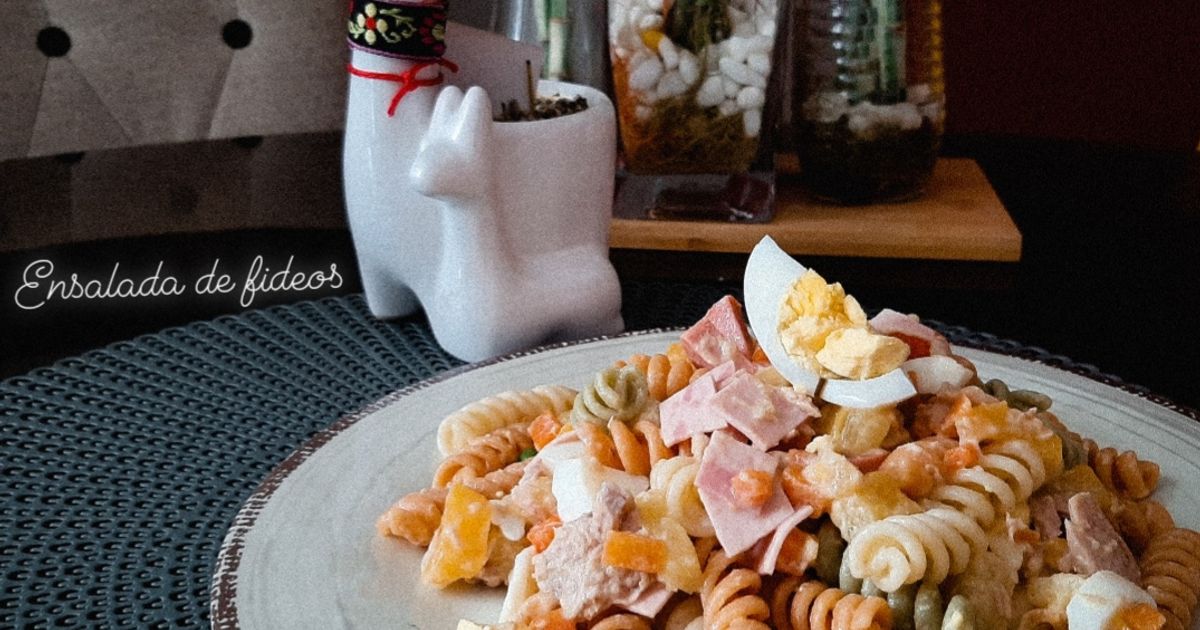 ensalada fide piña - 2 recetas caseras- Cookpad