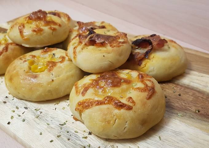 Mini panpizza Receta de "Cocina con Celi" - Cookpad