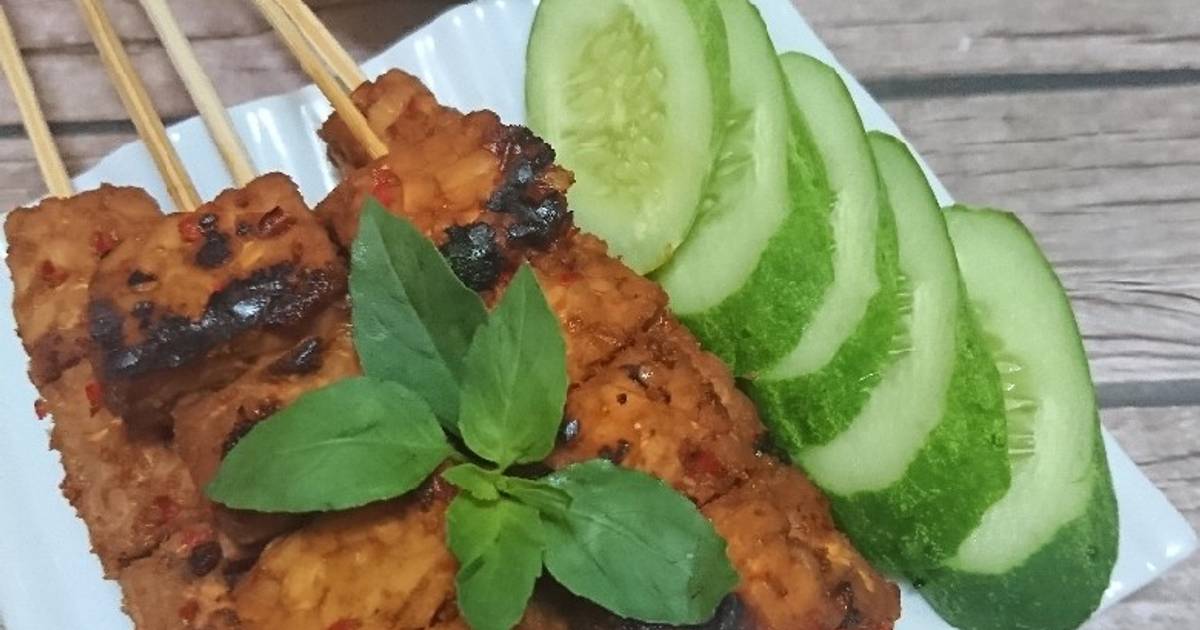 Resep Sate tempe oleh _Vifa - Cookpad