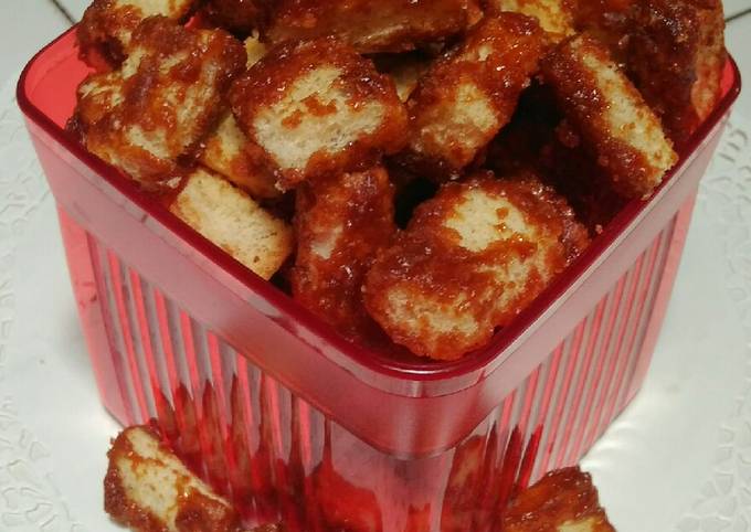 Resep Sweet Rusk Biskuit Kering oleh Ria Hasyamin - Cookpad