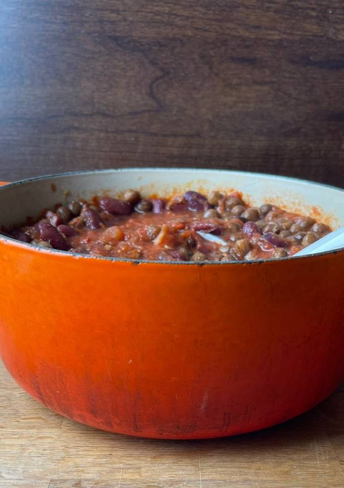 Vegan Base Chilli: Carlin Pea & Bean 🌶 🌱 Recipe by Rachel - Cookpad