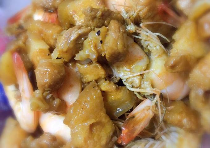 Cách Làm Món Ba rọi ram tôm của Huỳnh Uyên Vũ - Cookpad