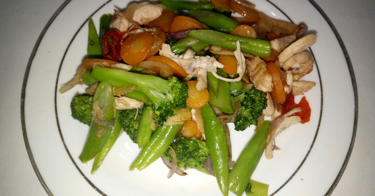 Resep (Menu Diet) Capcay Goreng oleh Dapur Nisaunnajah - Cookpad