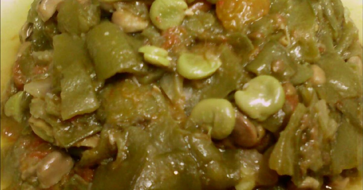 Habas Estofadas Con Tomate Receta de Mayte Fuentes Garcia- Cookpad