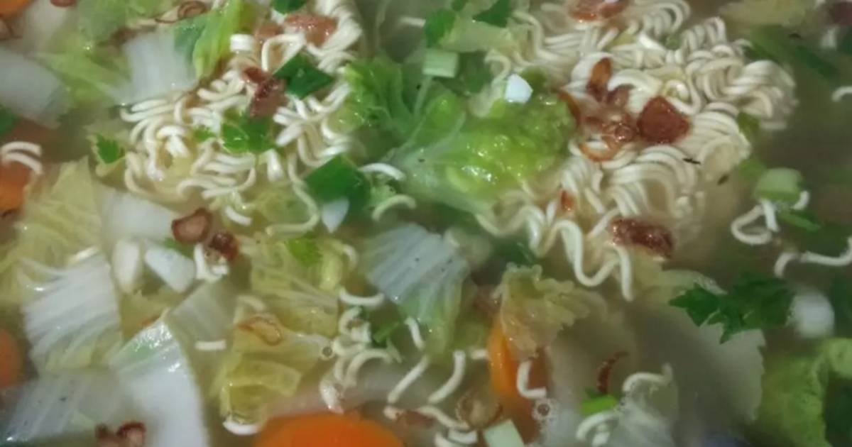 102 resep mi ayam sawi putih enak dan mudah - Cookpad