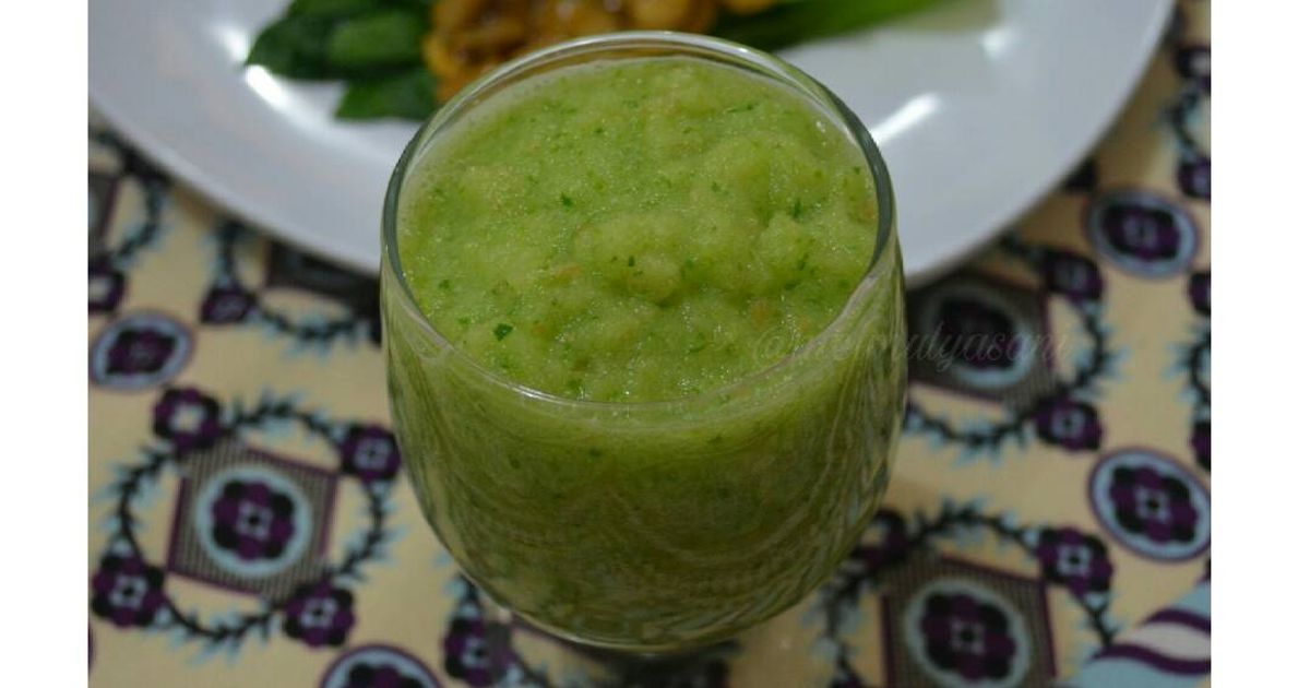 Resep jus timun dan pir rumahan enak dan mudah - Cookpad