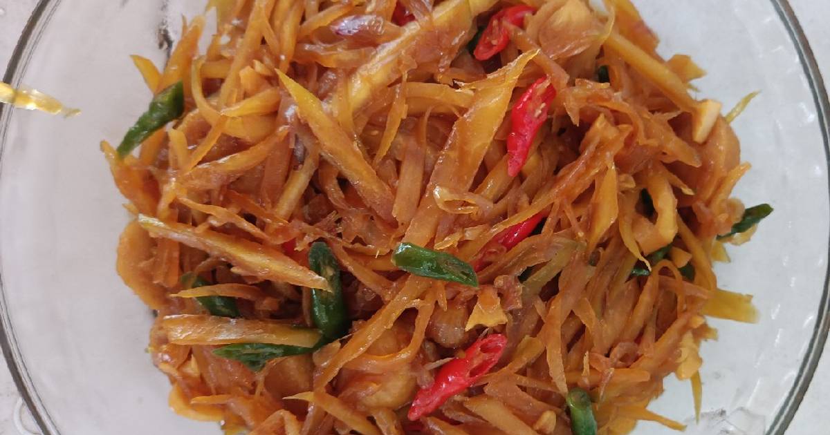 Resep Oseng pepaya muda kecap manis (mie hihol) oleh Ersi Pb - Cookpad