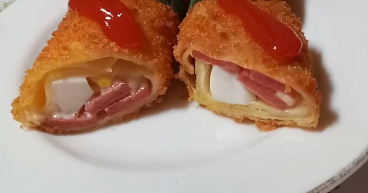 Resep Risol Sosis Telur Mayo oleh Astiti Kitchen - Cookpad