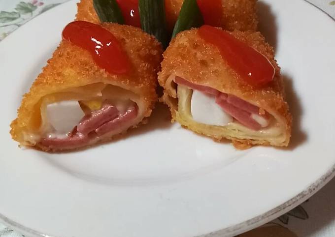 Resep Risol Sosis Telur Mayo oleh Astiti Kitchen - Cookpad