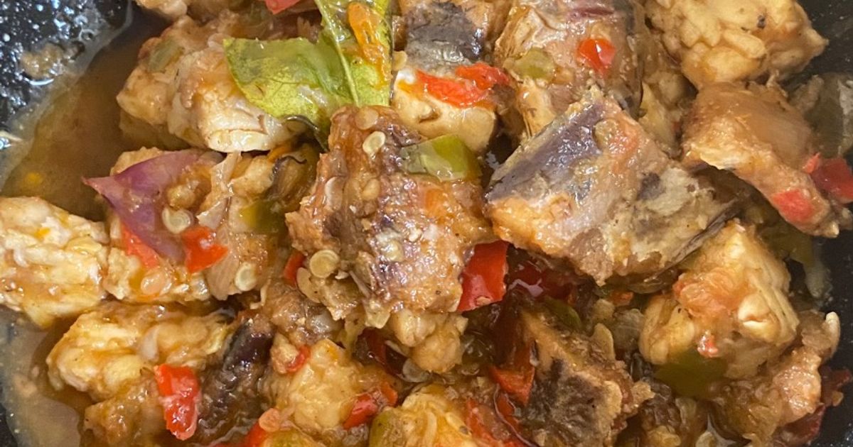 Resep Ikan Asin Tempe Balado oleh Fauziyah Wulandari - Cookpad