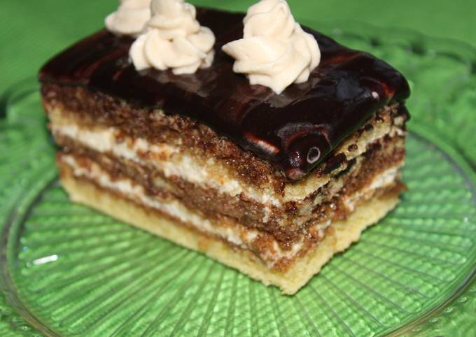 Tarta ópera Receta de “El mandilon de mama” - Cookpad