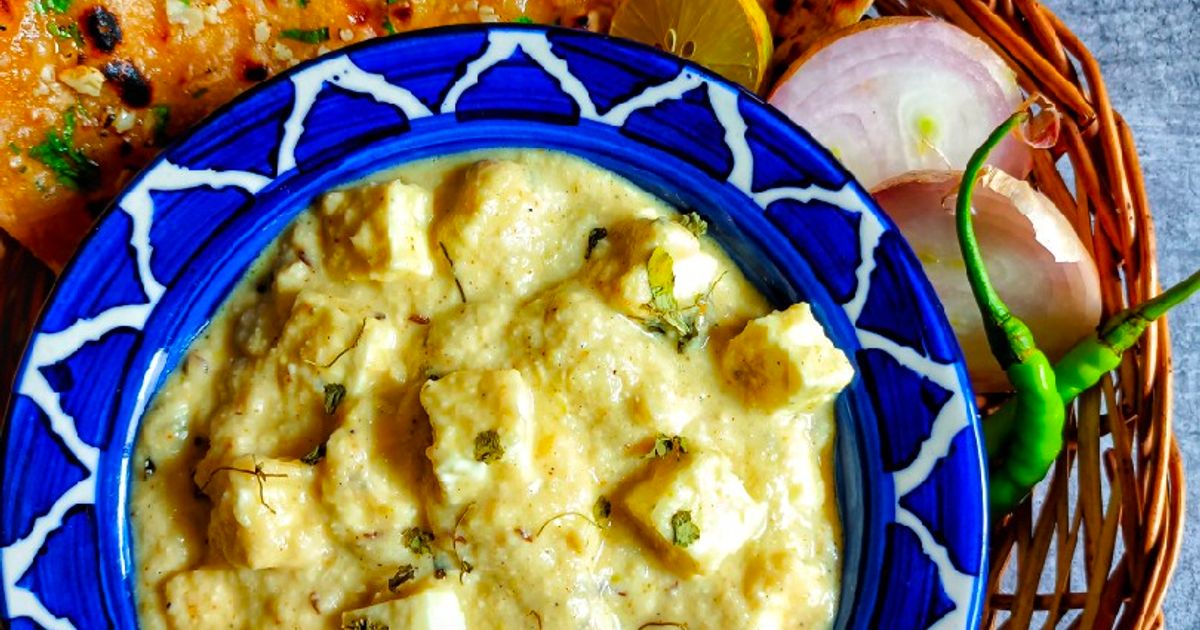 Paneer Korma Recipe by spicequeen - Cookpad