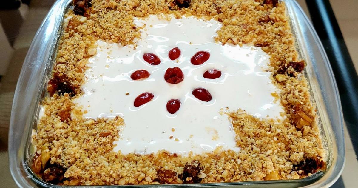 Arabian Bread pudding Recipe by subha suresh - Cookpad