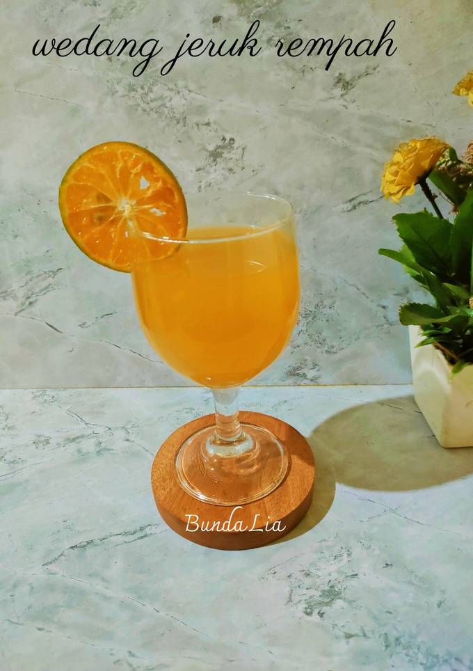 Resep Wedang Jeruk Rempah oleh ️Bunda Lia ️ - Cookpad