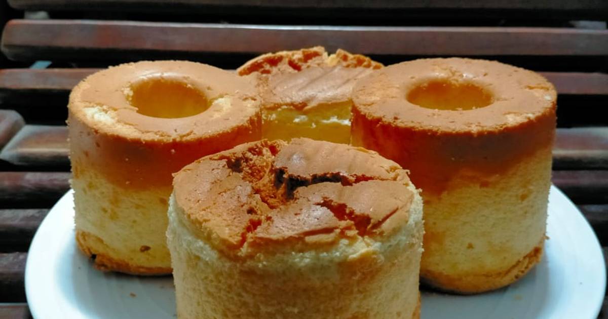 Resep Mini Chiffon Cake oleh Anjar.Omafa - Cookpad