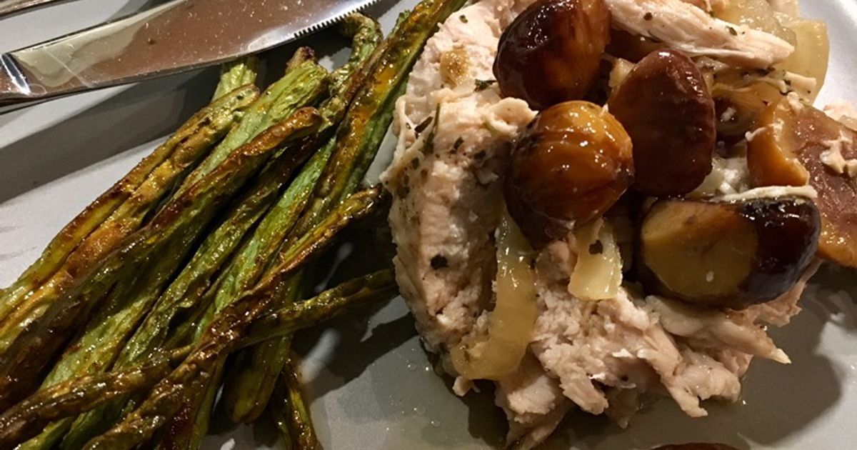 Turkey Roasted With Chestnuts & Clementines Recipe by Sonia - Cookpad