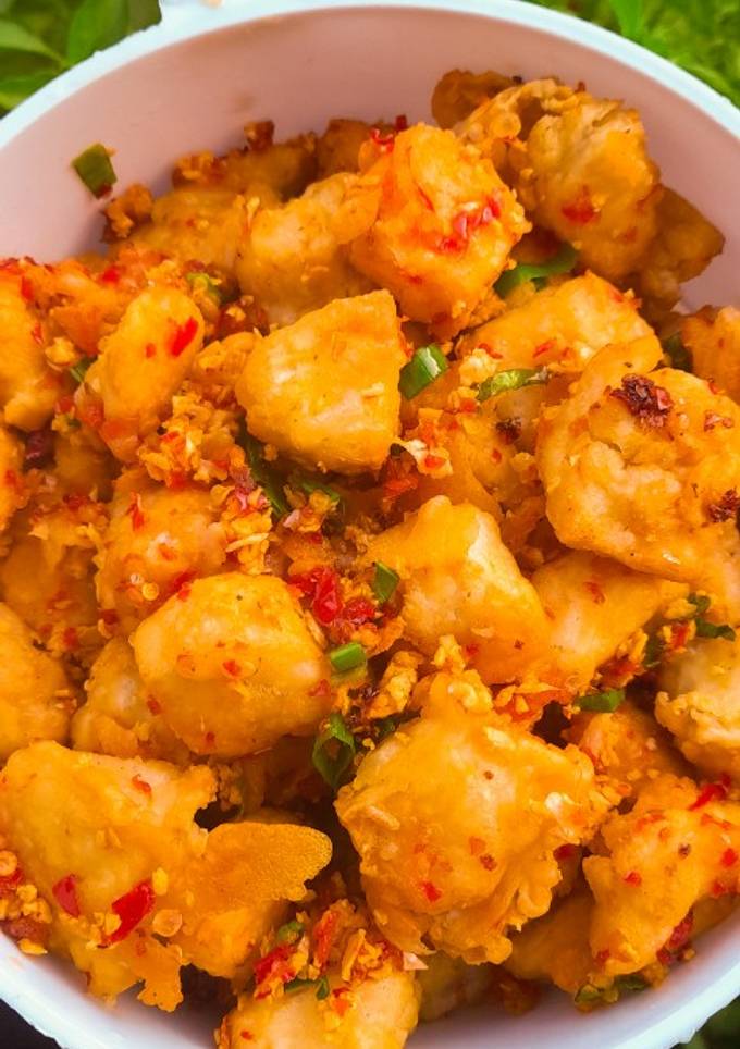 Resep 31. Tahu Crispy Cabe Garam oleh Rahma Ummu Hamzah - Cookpad