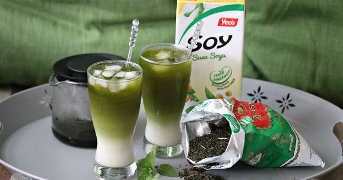 Resipi Minuman Soya Teh Hijau oleh Kak Wan - Cookpad