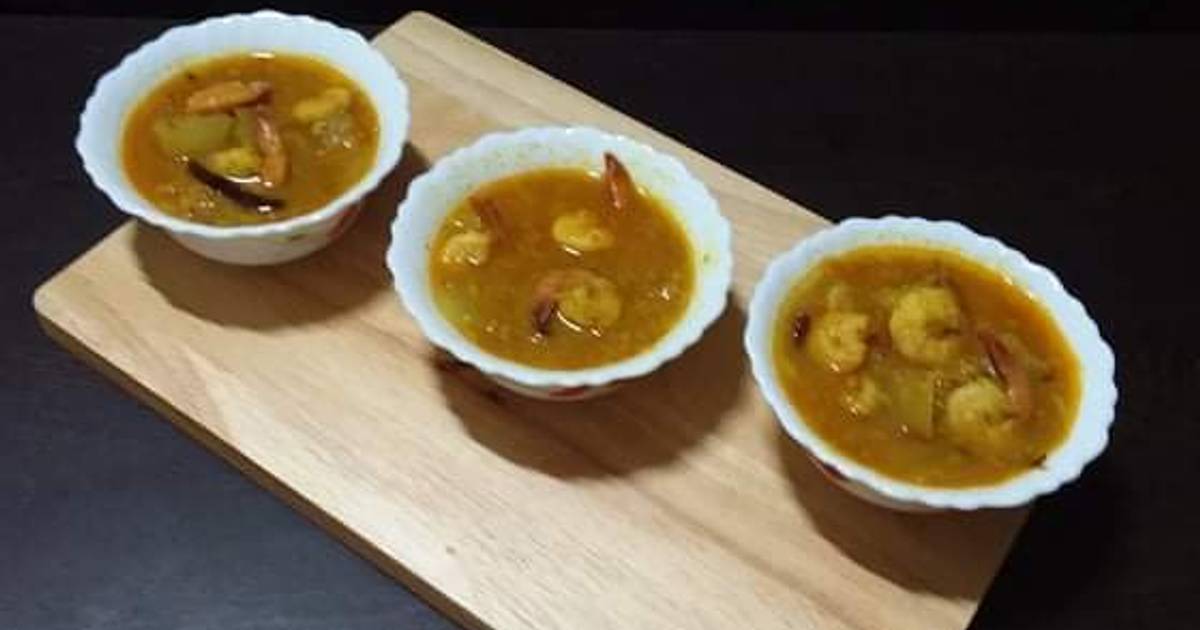 Keya Mandal বানিয়েছেন লাউ চিংড়ির মুগডাল (lau chingrir moong dal ...