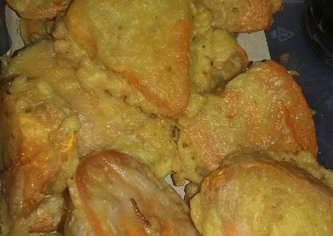Resep Telo/ubi goreng oleh nova retnowati - Cookpad