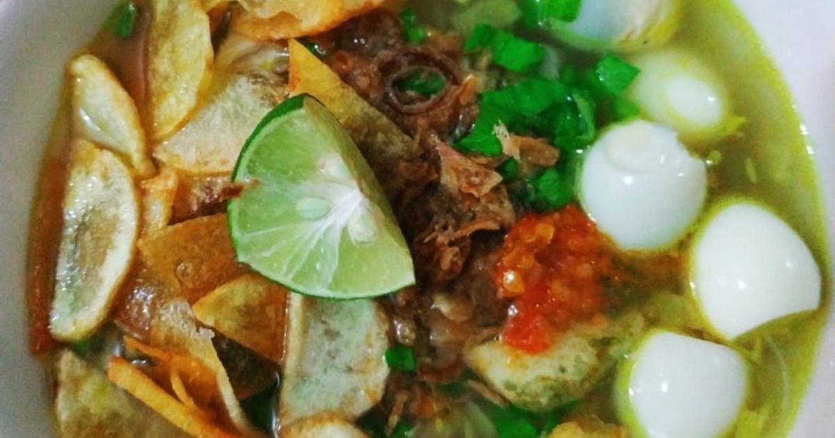 Resep Soto Banjar oleh Aila Machtum - Cookpad