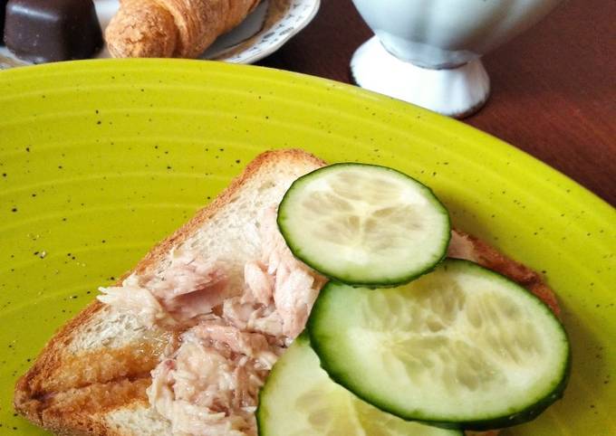 Бутерброди з тунцем покроковий рецепт з фото Автор рецепта Галина Cookpad