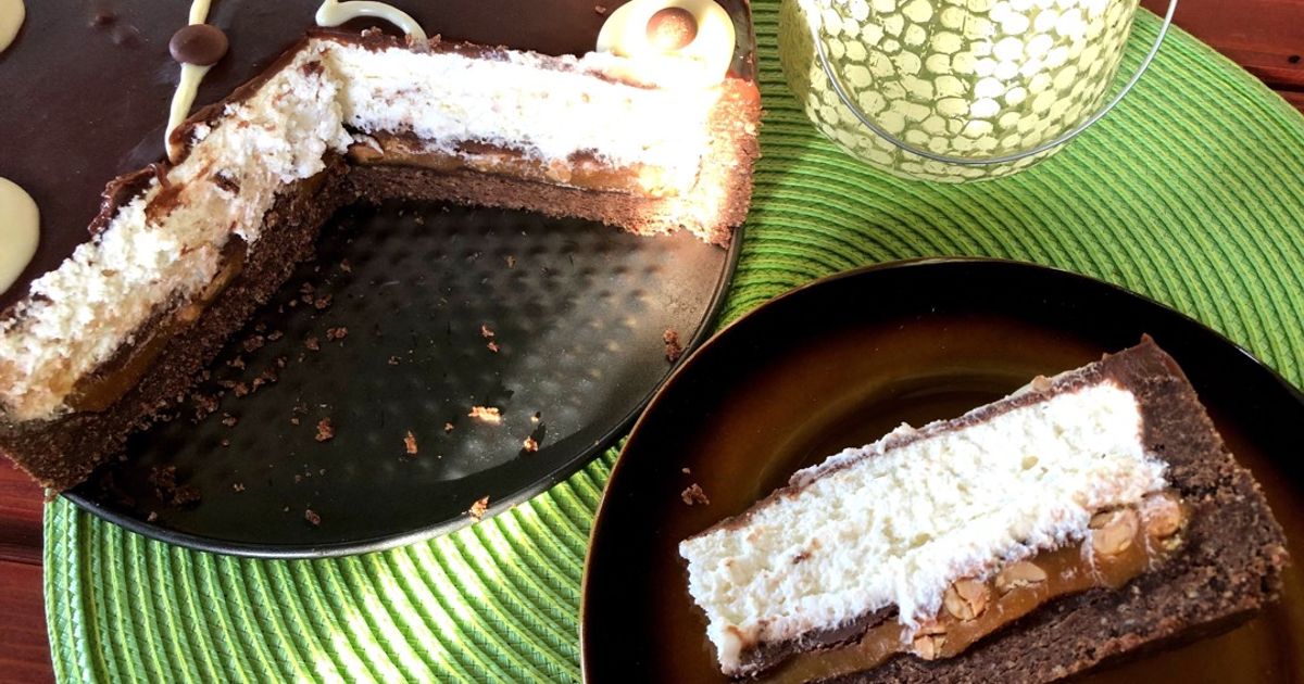 Karamellás Túrós Csokis Keksztorta | Zombor-Tóth Szimonetta receptje ...